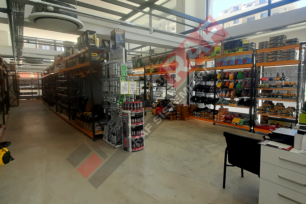 Yapı Market Raf Sistemleri - MSM RAF SİSTEMLERİ